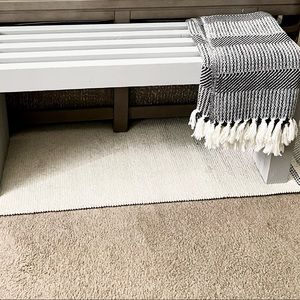 Hearth & Hand | Bedding | Hearth And Hand Allover Stripe Twill Throw ...